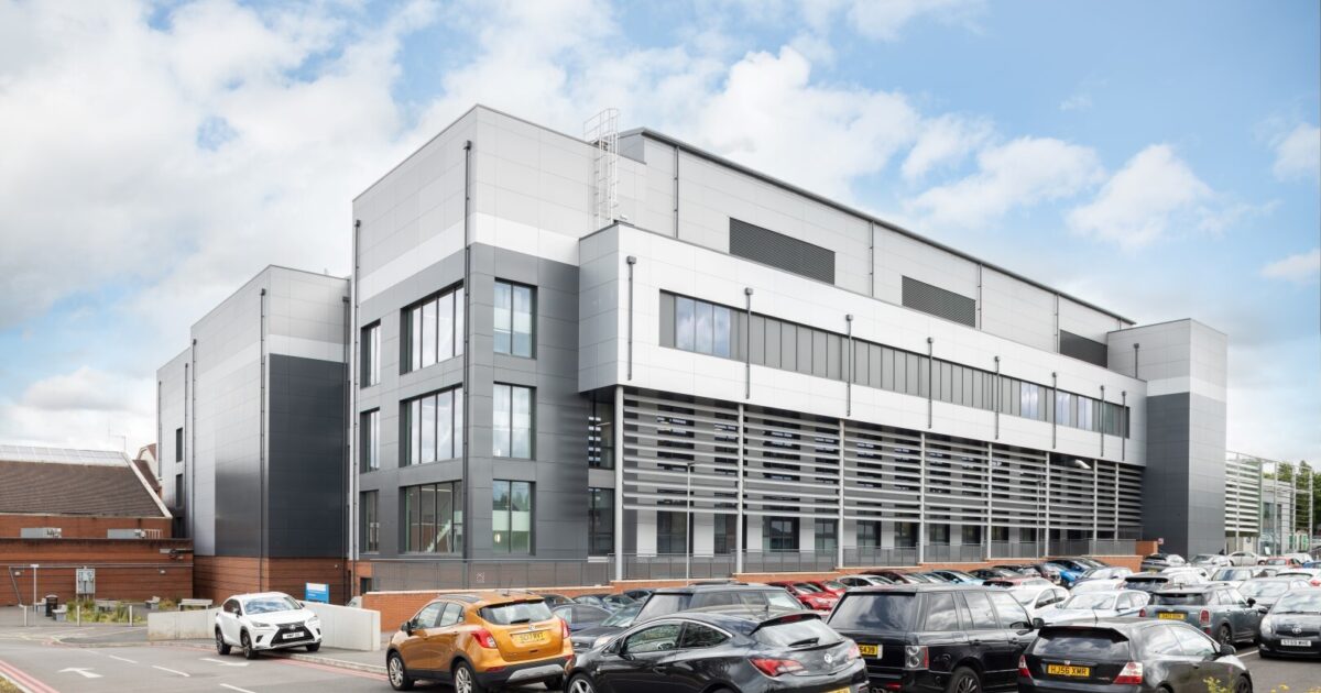 Heartlands Hospital | Rockpanel Mineral Fibre Cladding | SBS Cladding